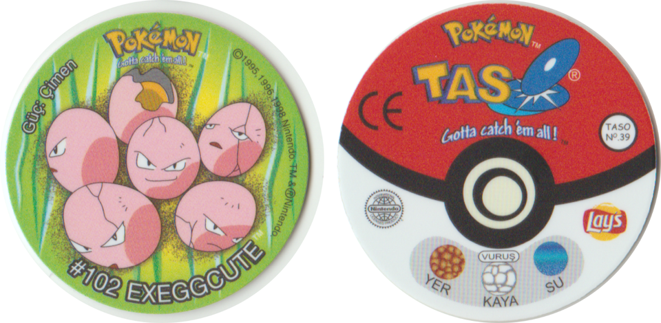Pokemon Tasos. RARE Pokemon 1995-1998 Tazos. Pokemon Tazos Originales ...