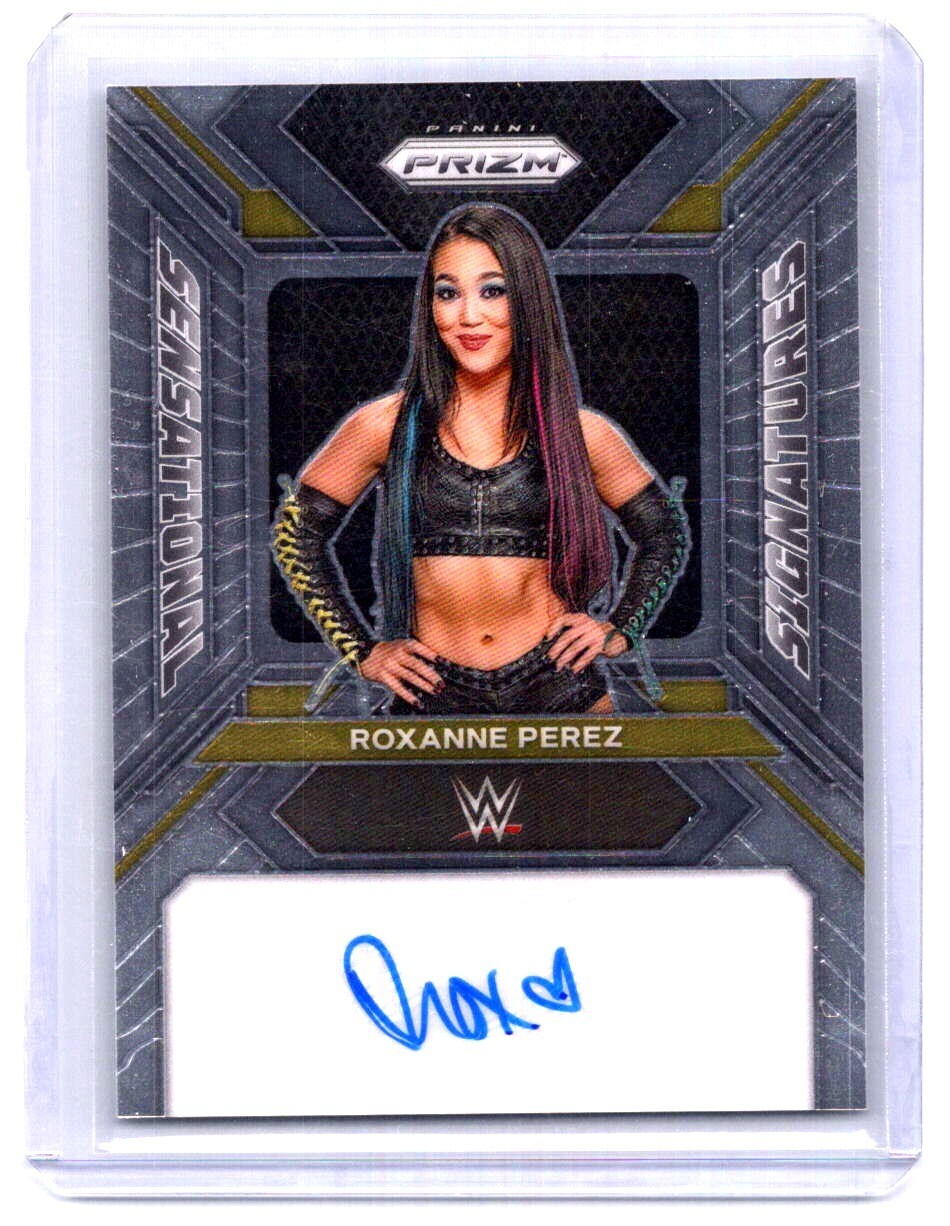 2024 Panini Prizm WWE - Sensational Signatures Roxanne Perez #SS-ROX ...