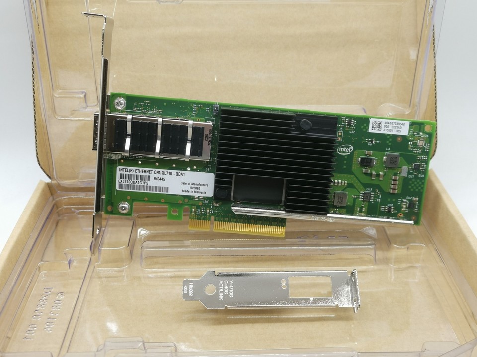 INTEL XL710-QDA1 40G Ethernet Converged Network Adapter 40G Card ...