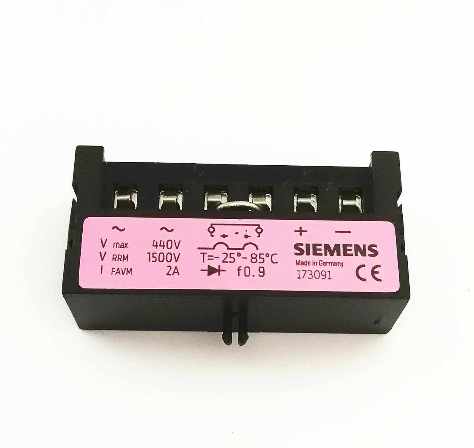 Siemens Motor Brake Rectifier Rectifier Module SIEMENS 173091 1500V 2A ...