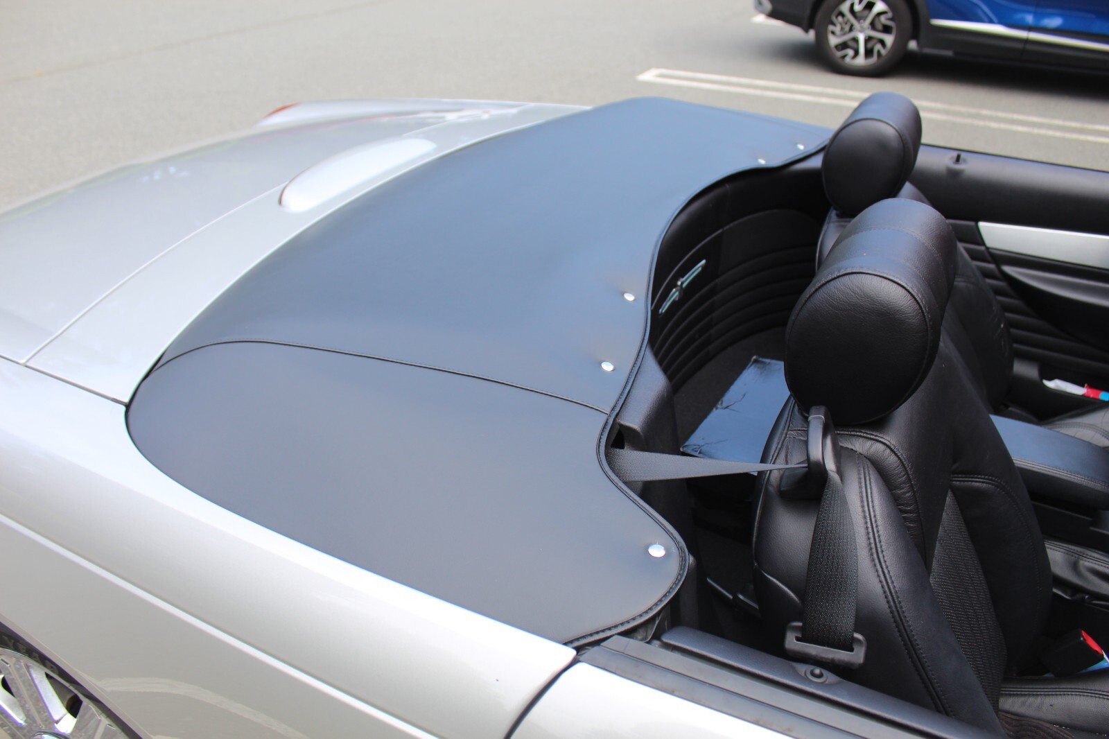 Ford Thunderbird Soft Convertible Top Boot Cover, Parade Black (2002-2005)