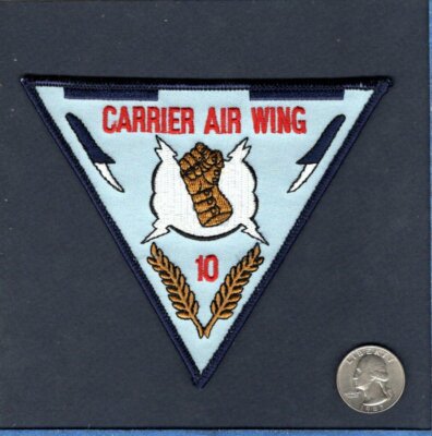 CVW-10 Carrier Air Wing 10 US Navy Aircraft Carrier Squadron CVN-65 ...