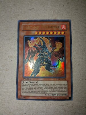 Volcanic Doomfire FOTB-EN008 Ultra Rare 1st Edition LP | eBay