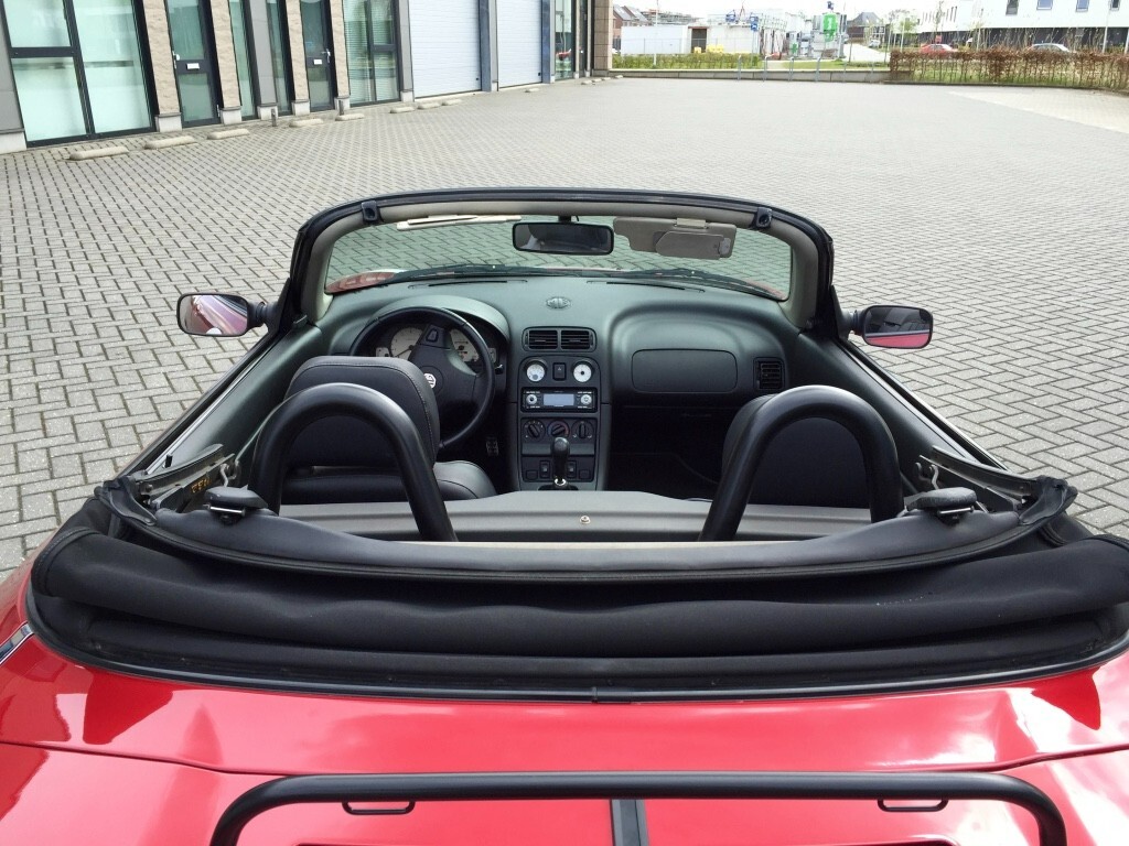 ANTI ROLL BARS MG F & TF 1996-2012 STAINLESS STEEL MGF ROLL HOOPS BLACK ...