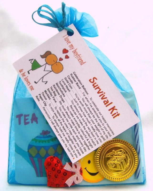 PERSONALISED I LOVE MY BOYFRIEND HUSBAND FIANCE SURVIVAL KIT STK | eBay UK