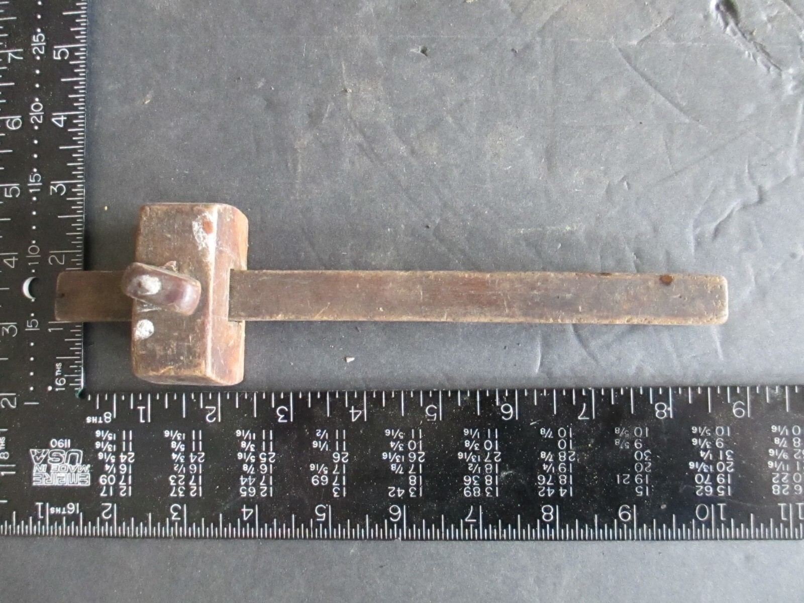 Vintage edge scribe Wooden Marking Length Gauge Scribe C33 | eBay