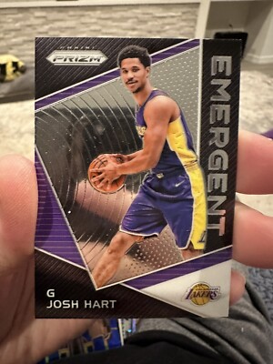 2017-18 Panini Prizm Emergent Josh Hart #EM-JOH Los Angeles Lakers ...