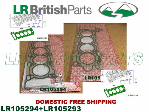 LAND ROVER CYLINDER HEAD GASKET SET 5.0L & 5.0L SC LR105293+LR105294 ...