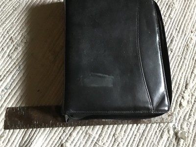 Day Runner Leather Zipper Planner Binder | eBay