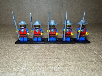 LEGO Lion Knights Castle Minifigure Guards LOT OF 5 NEW 10305 Army ...