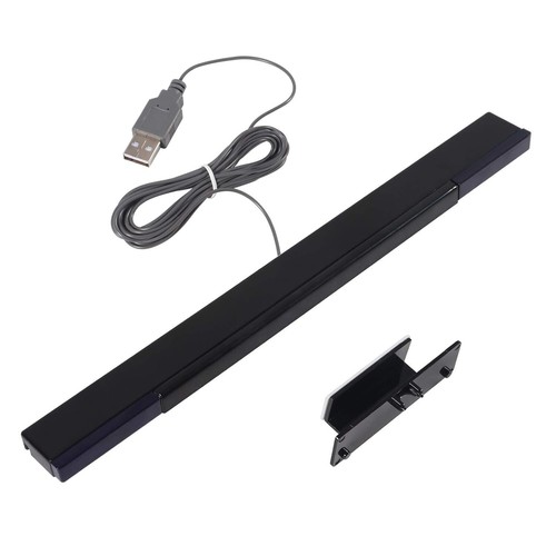 USB Sensor Bar for Wii, Replacement USB Wired Infrared Ray Sensor Bar ...
