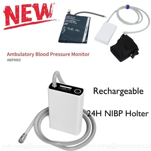 ABPM60 Ambulatory NIBP Holter Dynamic Blood Pressure Monitor PC SW ...