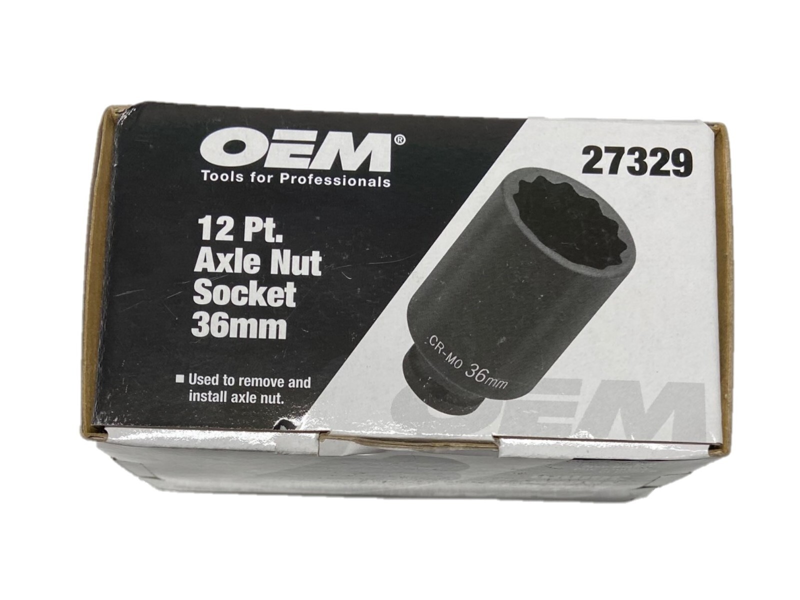 SOCKET AXLE 12 Pt. 36mm NUT REMOVAL TOOL OEM Tools 27329 | eBay