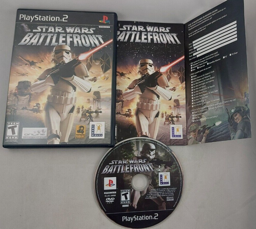 Star Wars: Battlefront (Sony PlayStation 2, PS2 2004) CIB / Complete ...