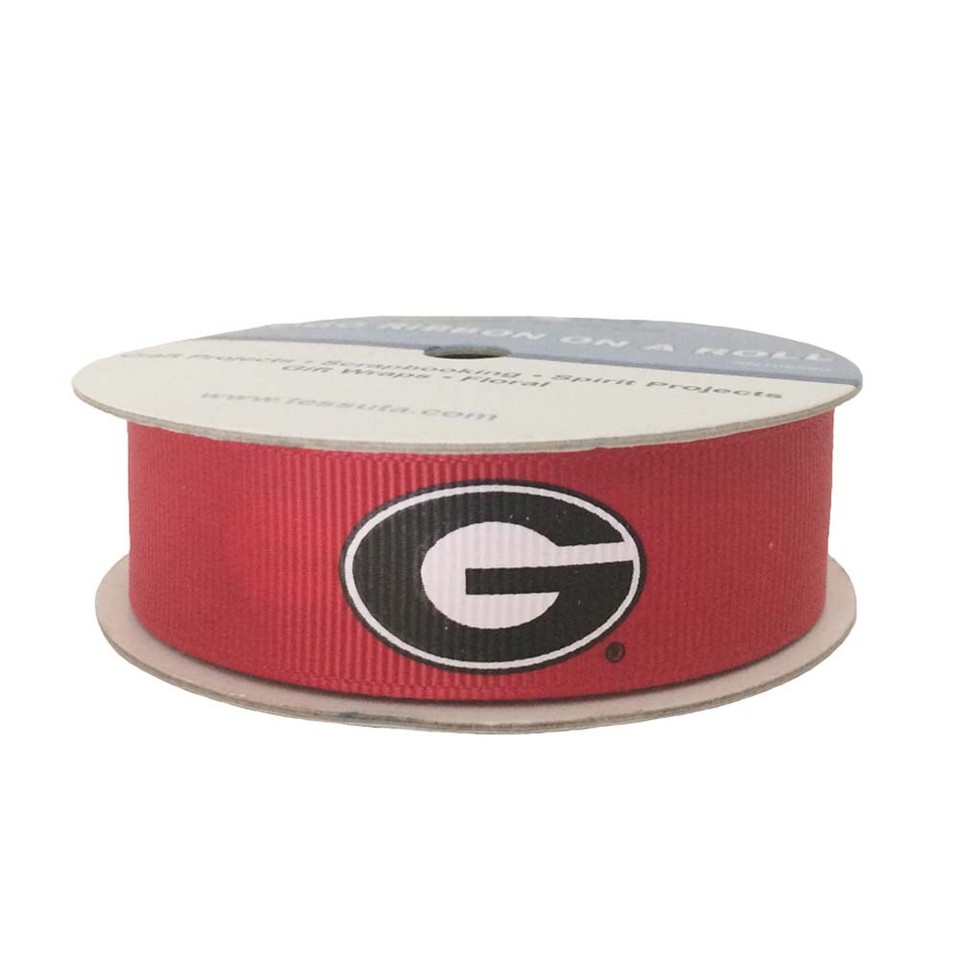 7/8" College Ribbon Collegiate Ribbon University Sports Grosgrain ...