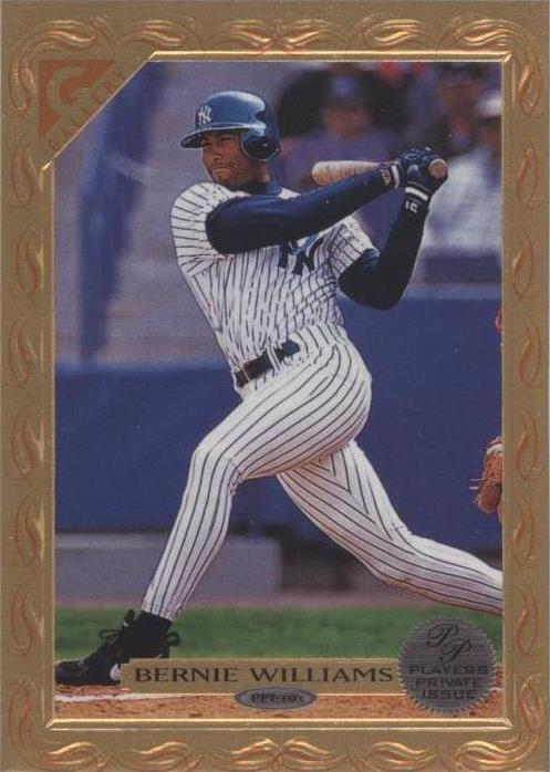 1997 Topps Gallery - Bernie Williams #PPI-103 Players Private Issue ...