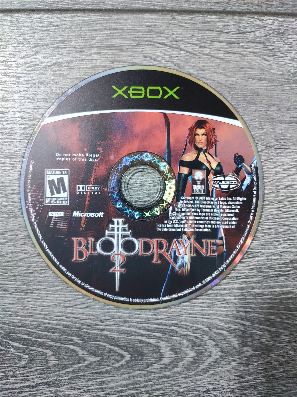 Bloodrayne 2 Xbox Disc Only Acceptable Condition | eBay
