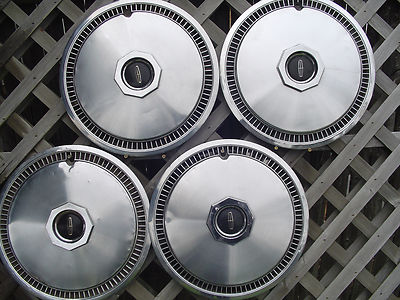 72 79 LINCOLN MARK CONTINENTAL TOWN CAR HUBCAPS WHEEL COVERS FOMOCO ...