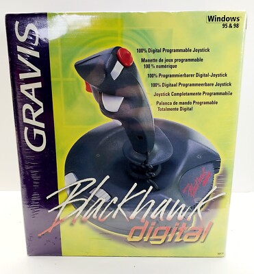 SEALED Gravis BLACKHAWK Digital Game Computer Joystick Controller. | eBay