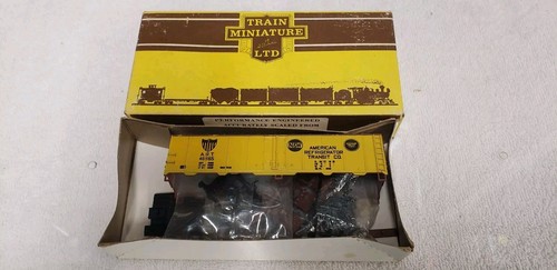 HO SCALE TRAIN MINIATURE NORFOLK & WESTERN 40 TON ARA BEER REEFER NICE ...