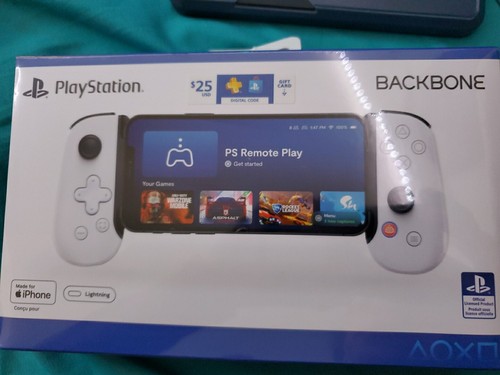 PlayStation Backbone One Mobile Gaming Controller $25 Gift Card FACTORY ...