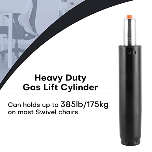 Office Chair Cylinder Replacement Chair Gas Lift Cylinder 5 Inch Long ...