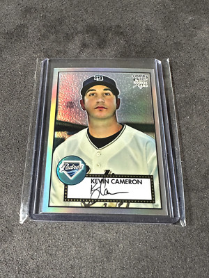 Kevin Cameron 2007 Topps Rookie 1952 Edition Chrome Refractor 510/552 ...