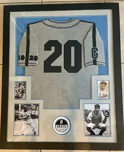 JOSH GIBSON HOMESTEAD GRAYS RETRO VINTAGE JERSEY 43.5X35.5 CUSTOM ...