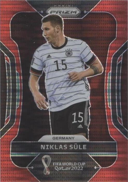 2022 Panini Prizm World Cup Qatar - Niklas Sule #115 Breakaway Red ...