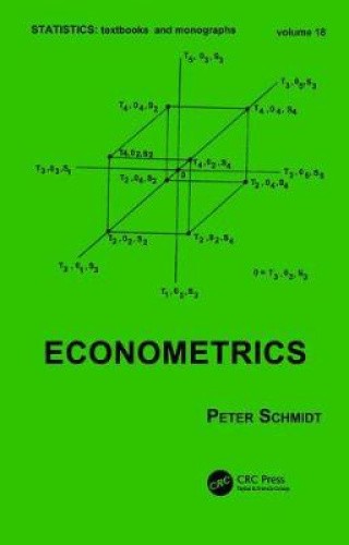 Econometrics (Statistics: A Series of Textbooks and Monographs) [Hardback] NEUF | eBay