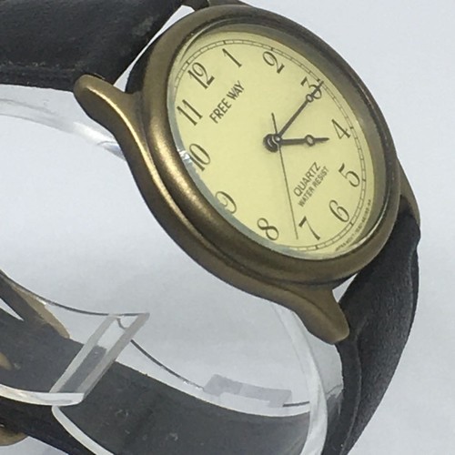 Citizen Free Way Analog Quartz Men Freeway Leather Vintage 095326192 | eBay