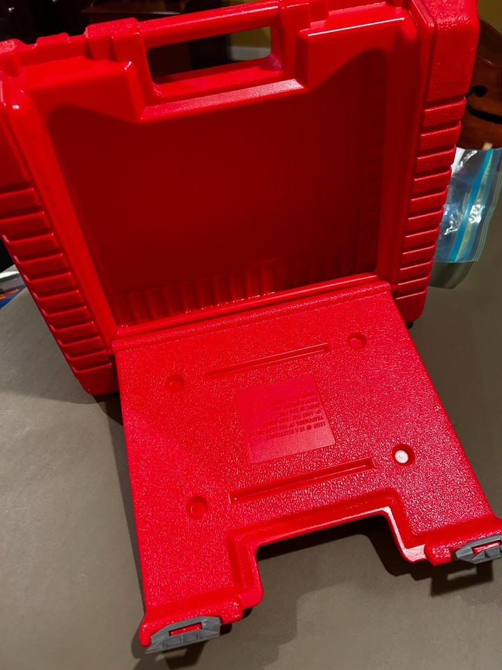 LEGO Red Storage Container - Vintage Carrying Case - USA Made | eBay