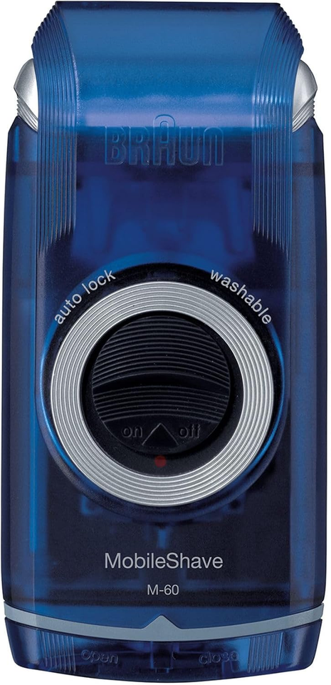Braun Pocketgo Mobile Shave Electric Travel Shaver, Electric Razor for ...
