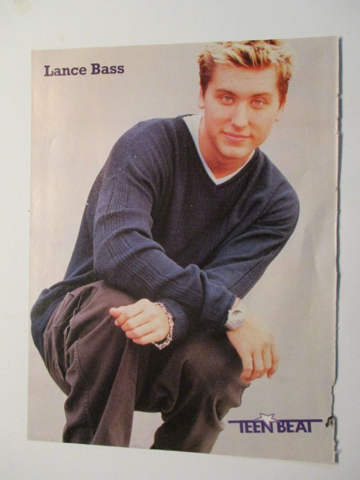 HANSON & LANCE BASS N'SYNC PHOTO PIN UP TEEN BEAT MAGAZINE CLIPPING ...