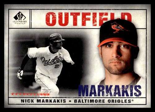 2008 SP Legendary Cuts Nick Markakis #82 Baltimore Orioles | eBay