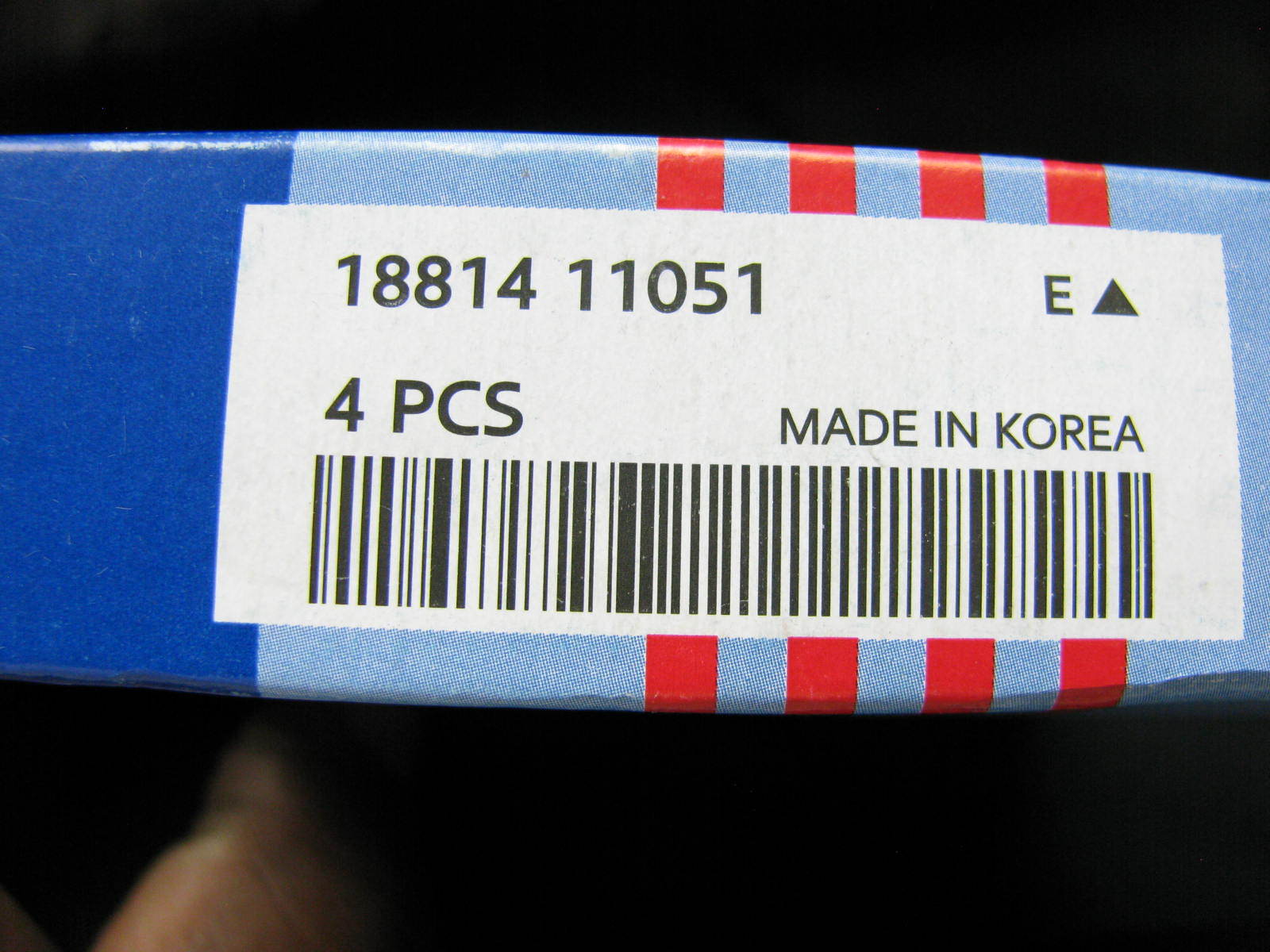 Pack of 4 Pcs - Genuine Spark Plugs OEM for Hyundai 1881411051 for sale ...