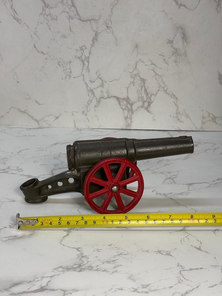 Vintage 1917-1935 Cast Iron Big Bang Conestoga Cannon | eBay