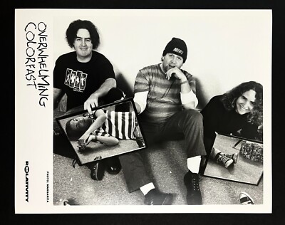 1992 Overwhelming Colorfast Bay Area Pop Punk Band Vintage Promo ...