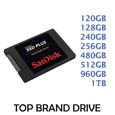 Top Brand 120/240/512/960GB 1TB 2.5" Laptop Desktop PC SSD Hard Drive ...