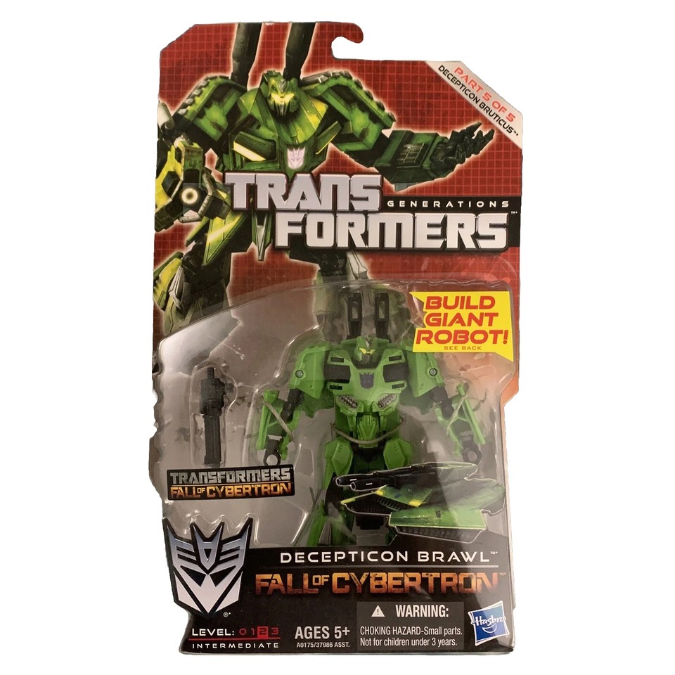 Transformers Fall Of Cybertron Bruticus Deluxe FOC Combaticons Complete ...