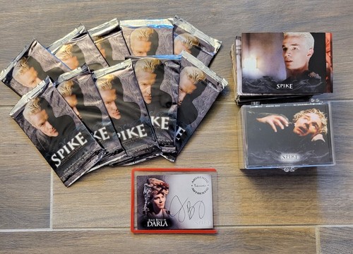 Buffy Spike Complete Story A3 Julie Benz Darla Autograph Card Inkworks ...