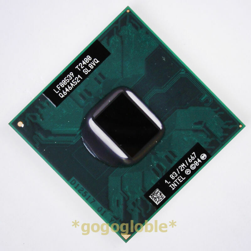 Intel Core Duo T2400 T2400 - 1.83GHz Dual-Core (LF80539GF0342M ...