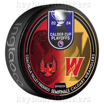 2024 AHL Calder Cup Playoffs Dueling Puck Coachella Valley Firebirds ...