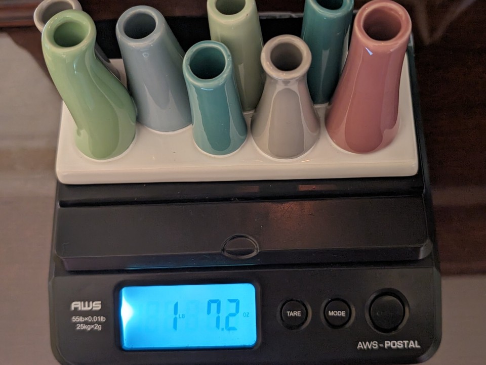 Chive Pooley Tube Bud Vase Modern Art Ceramic Pencil Makeup Brush ...