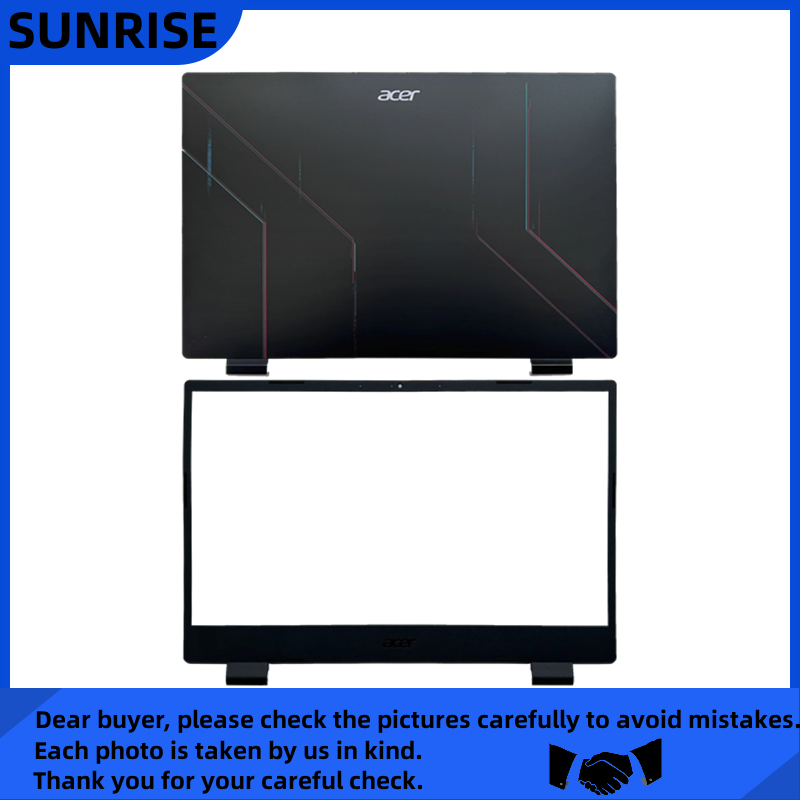 New For Acer Nitro 5 AN515-46 AN515-58 N22c1 LCD Back Cover / Front ...