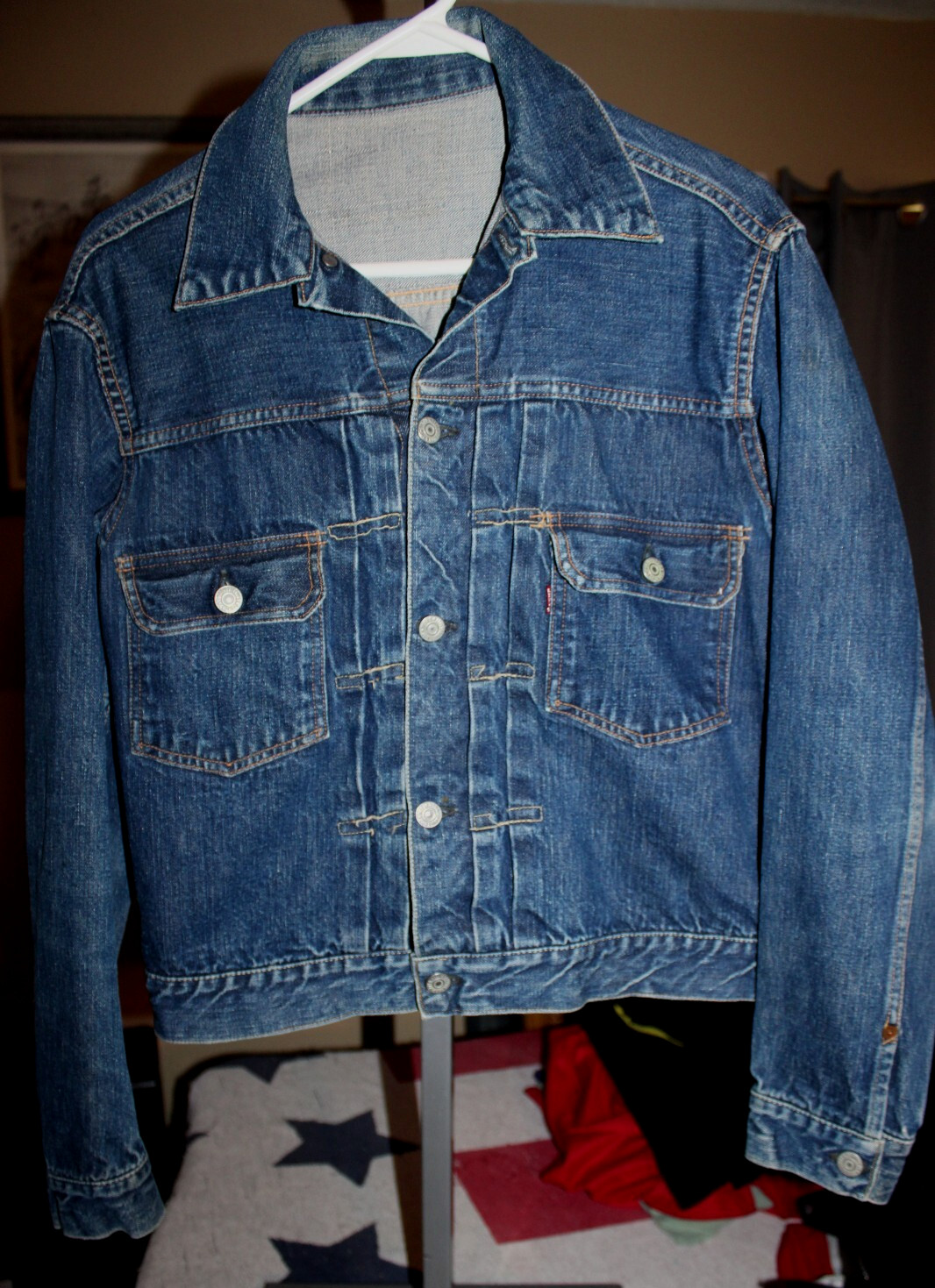 Vintage Levi’s 507xx Type 2 Blue Jean Jacket Selvedge… - Gem