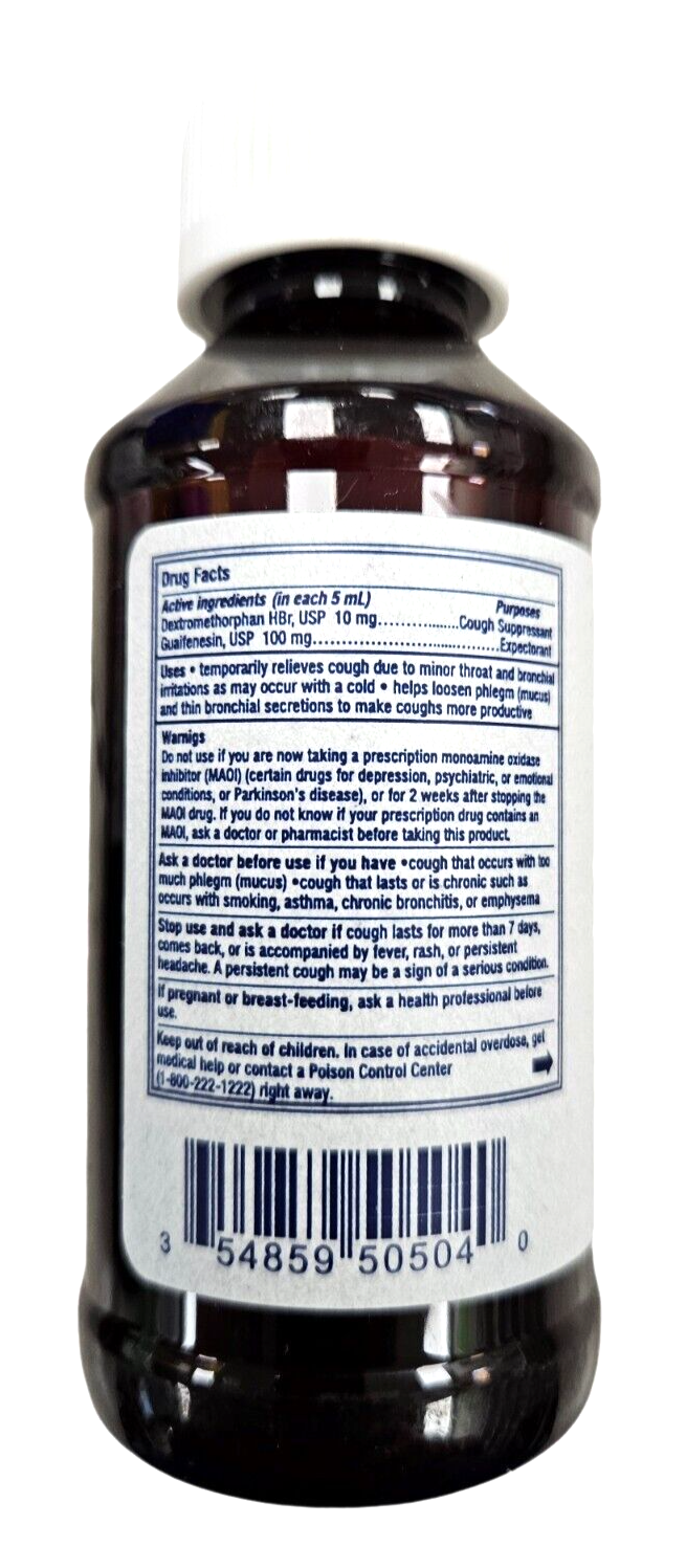 Tusnel Diabetic Guaifenesin DM for MUCUS & COUGH Syrup 4oz ( 2 bottles ...