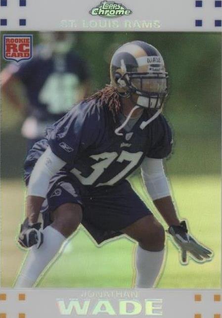 2007 Topps Chrome - Jonathan Wade #TC255 White Refractor /869 (RC) for ...