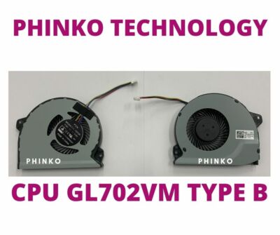 CPU Fan for Asus ROG Strix GL702VS GL702VSK GL702VM GL702VMK Type B | eBay