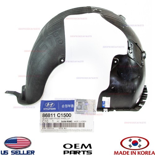 Genuine Fender Liner Front LEFT Driver Side ⭐OEM⭐ HYUNDAI SONATA 2018 ...